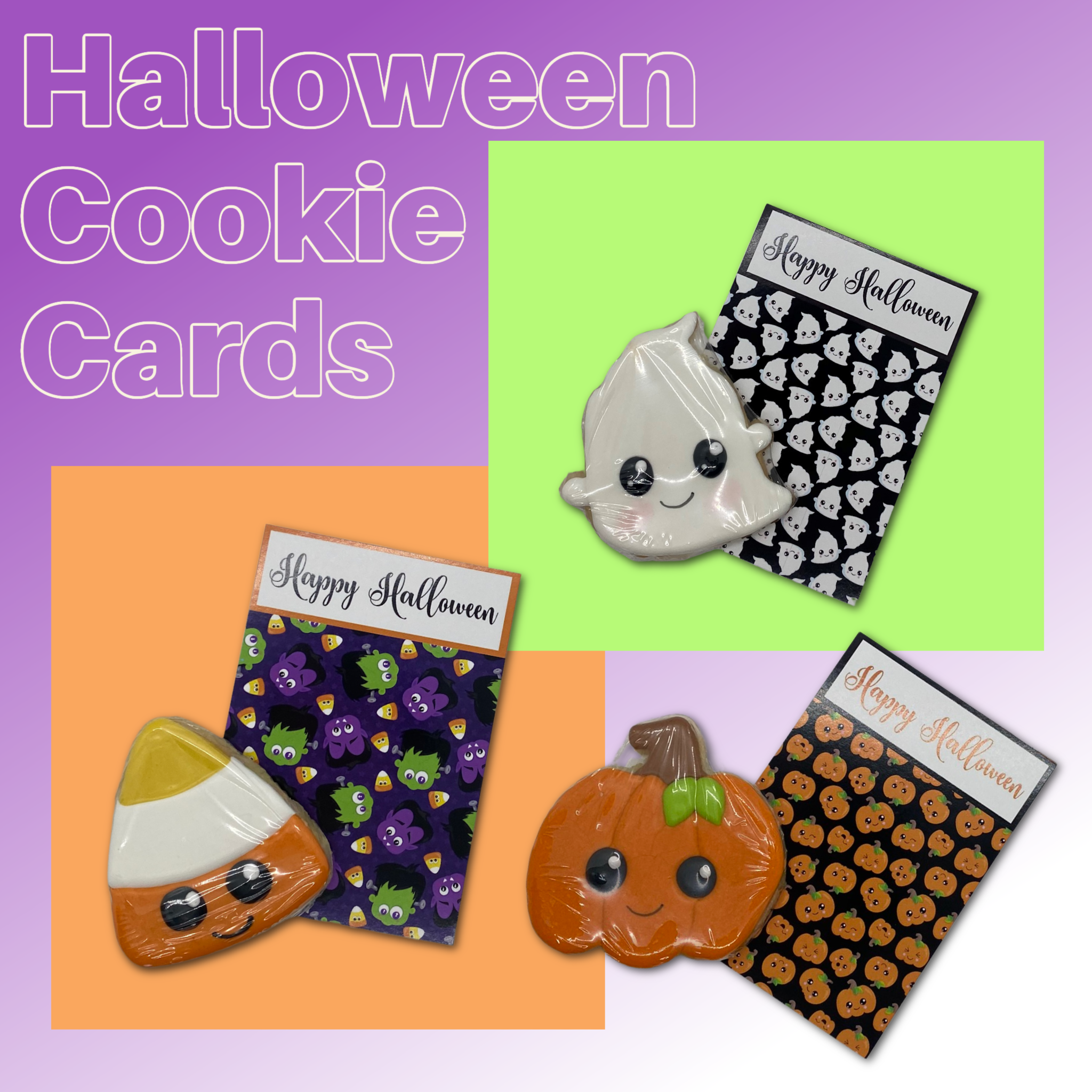 Halloween Cookie Cards – Cookie Cutter Studio