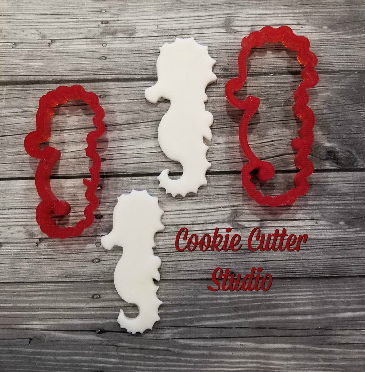 Seahorse Cookie Cutter – Cookie Cutter Studio