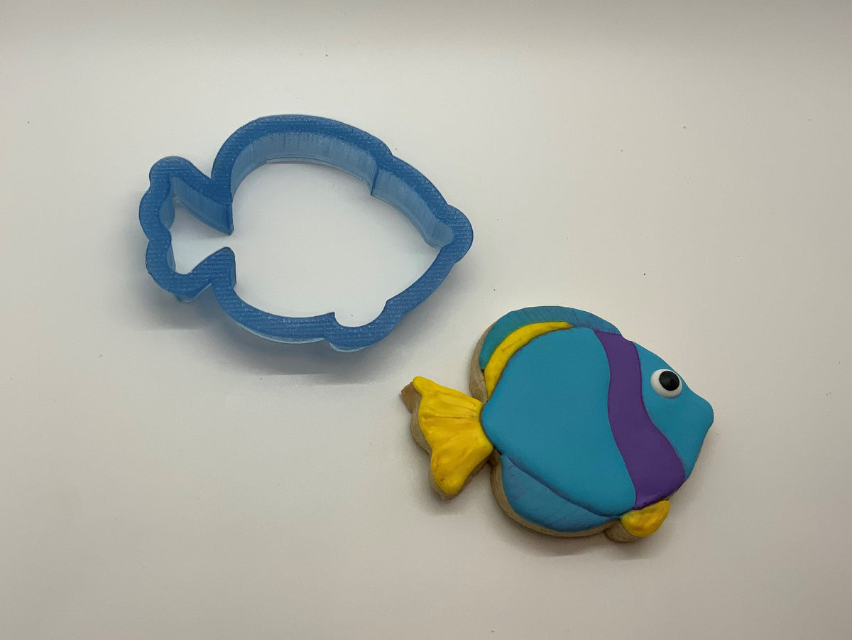 Fish Cookie Cutter, Tropical Fish Cookie Cutter – Cookie Cutter Studio